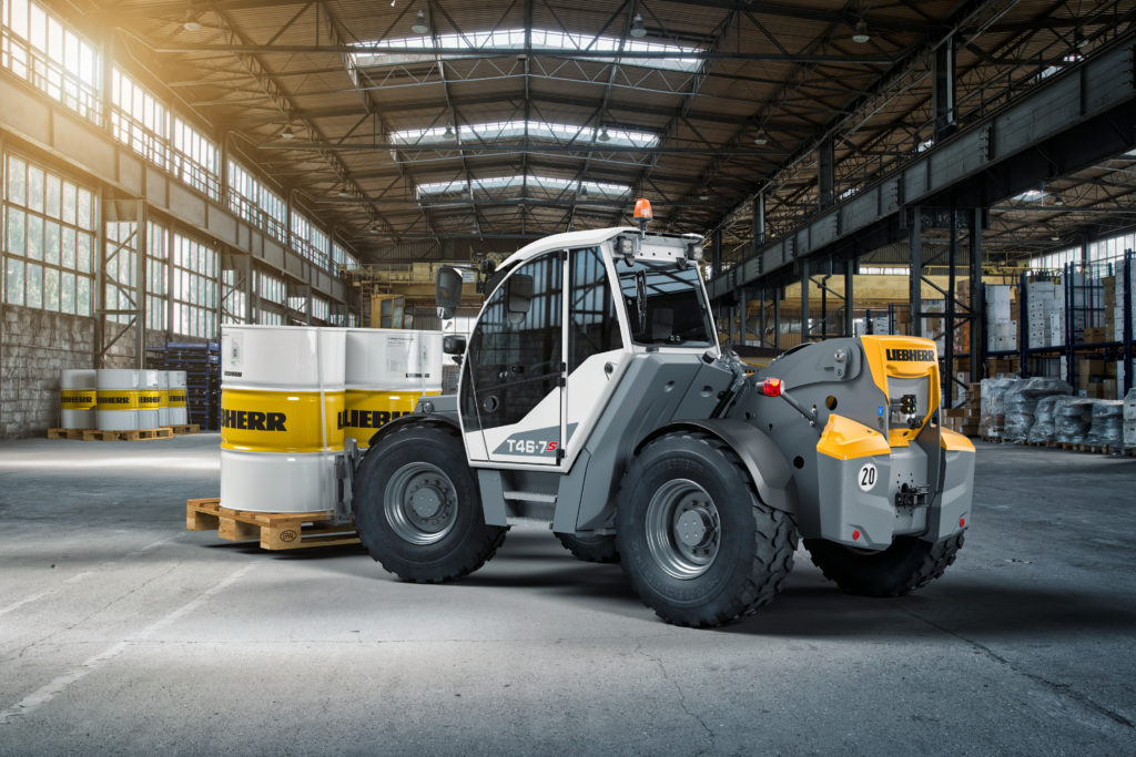 Liebherr premieres all-new telehandler range, including award-winner ...
