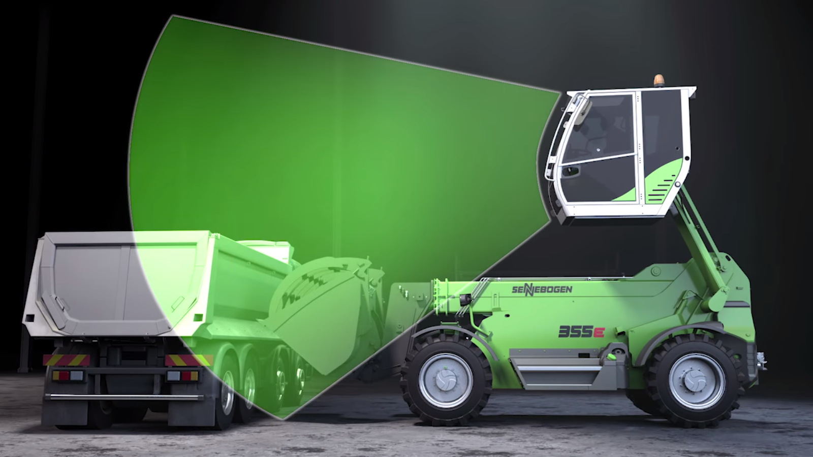 A sneak preview of the Sennebogen telehandler | Industrial Vehicle ...
