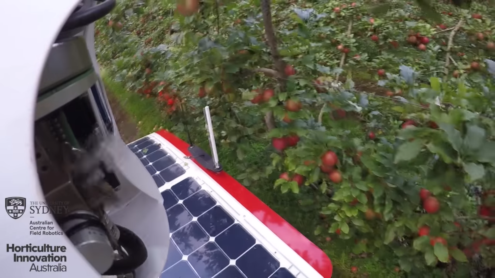 Autonomous, solar robot replaces men and traditional machines in an ...