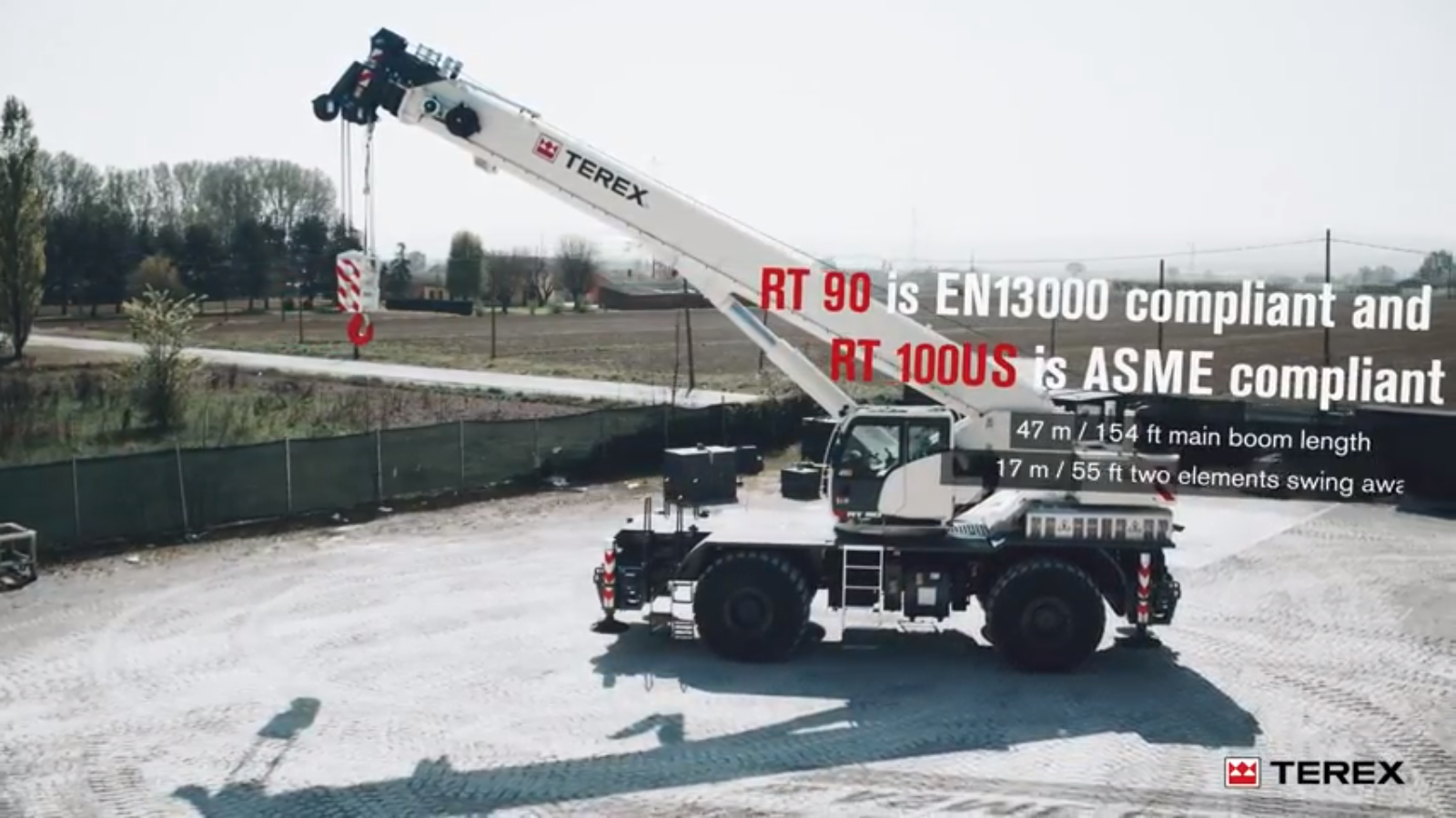 Features of the Terex RT 90 & RT 100US | Industrial Vehicle Technology ...