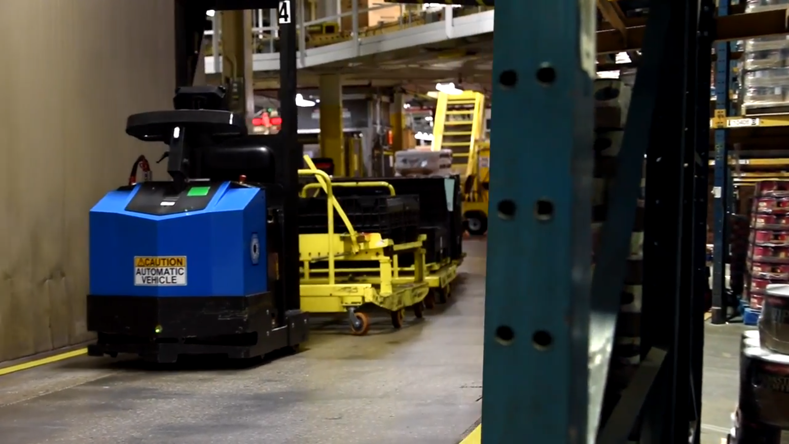 Seegrid vision-guided pallet truck in action | Industrial Vehicle ...
