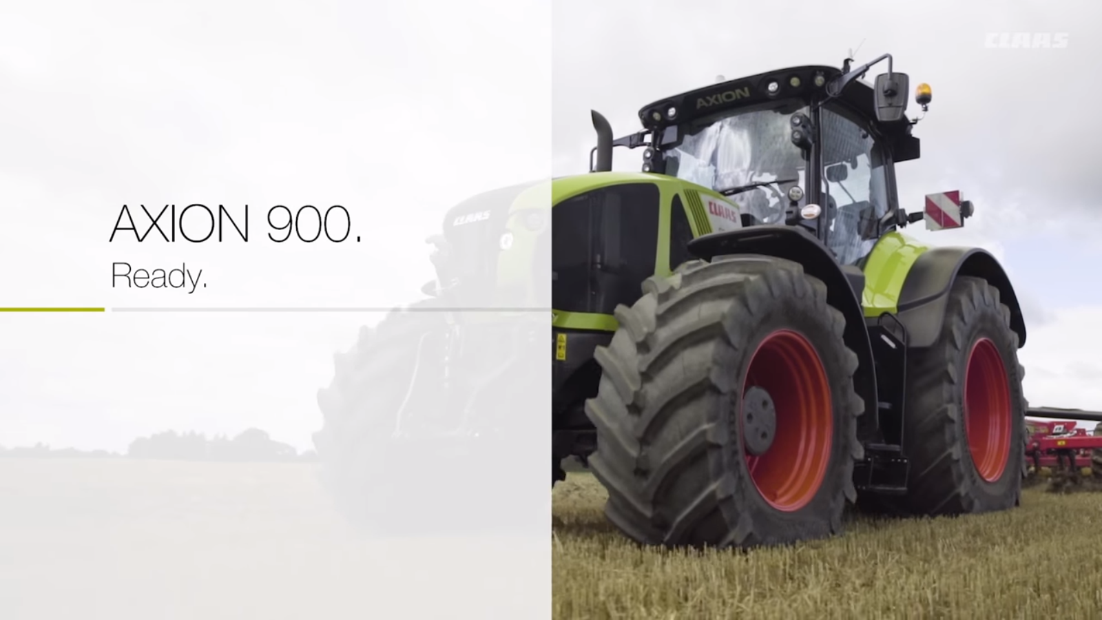 The Claas Axion 900 in action | Industrial Vehicle Technology International