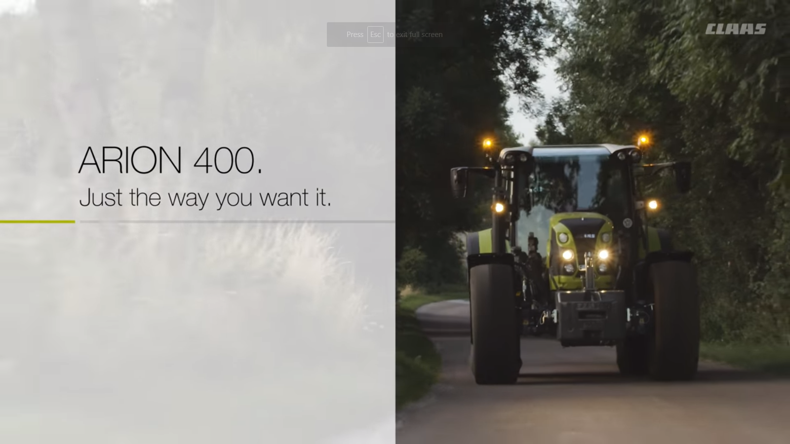 The capabilities of the Claas Arion 400 tractor | Industrial Vehicle ...