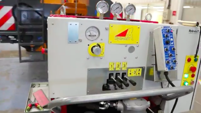 Hydrokit's tractor-free hydraulic attachment tester | Industrial ...