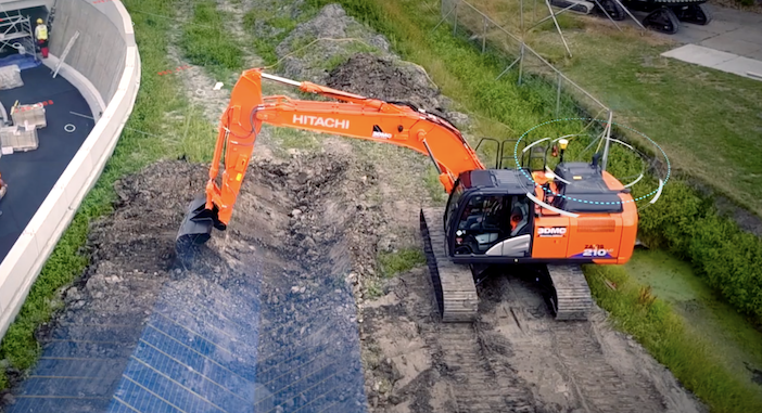 Hitachi's first semi-autonomous excavator | Industrial Vehicle ...