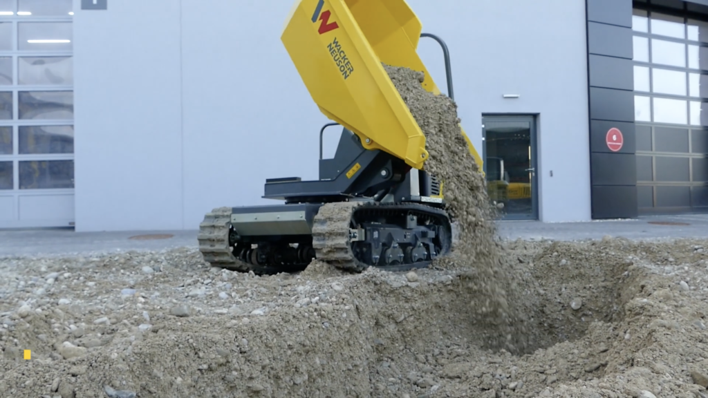 Wacker Neuson's tracker dumper at work | Industrial Vehicle Technology ...