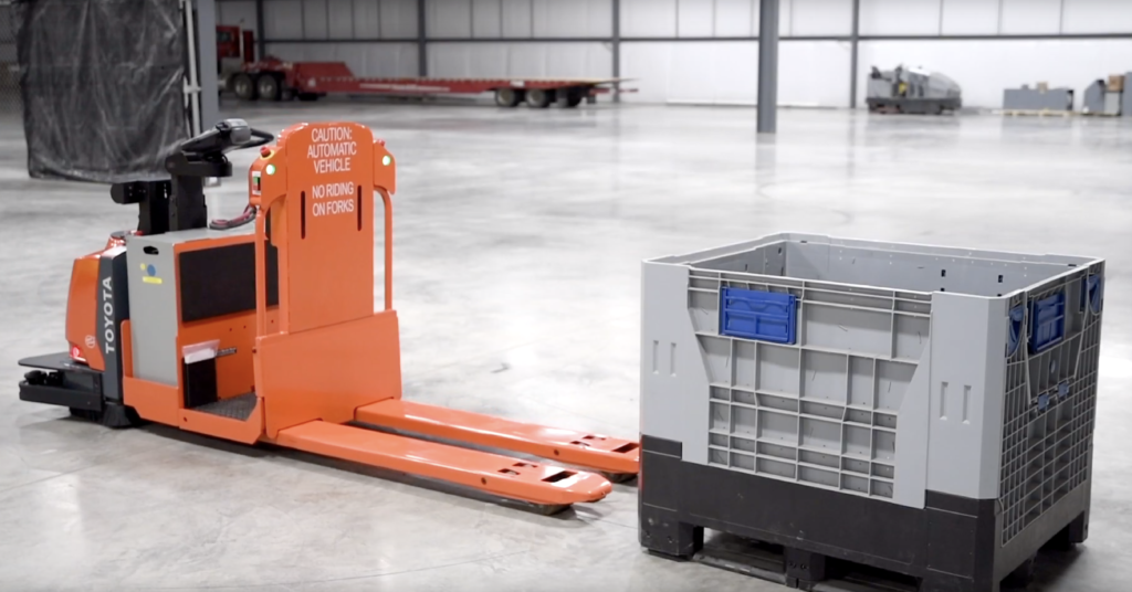 Features of Toyota's AGVs | Industrial Vehicle Technology International