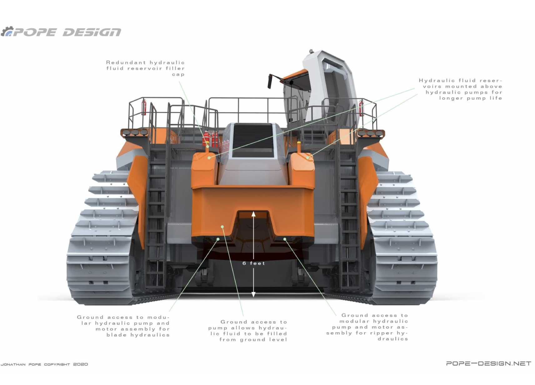 New battery-powered bulldozer concept revealed | Industrial Vehicle ...