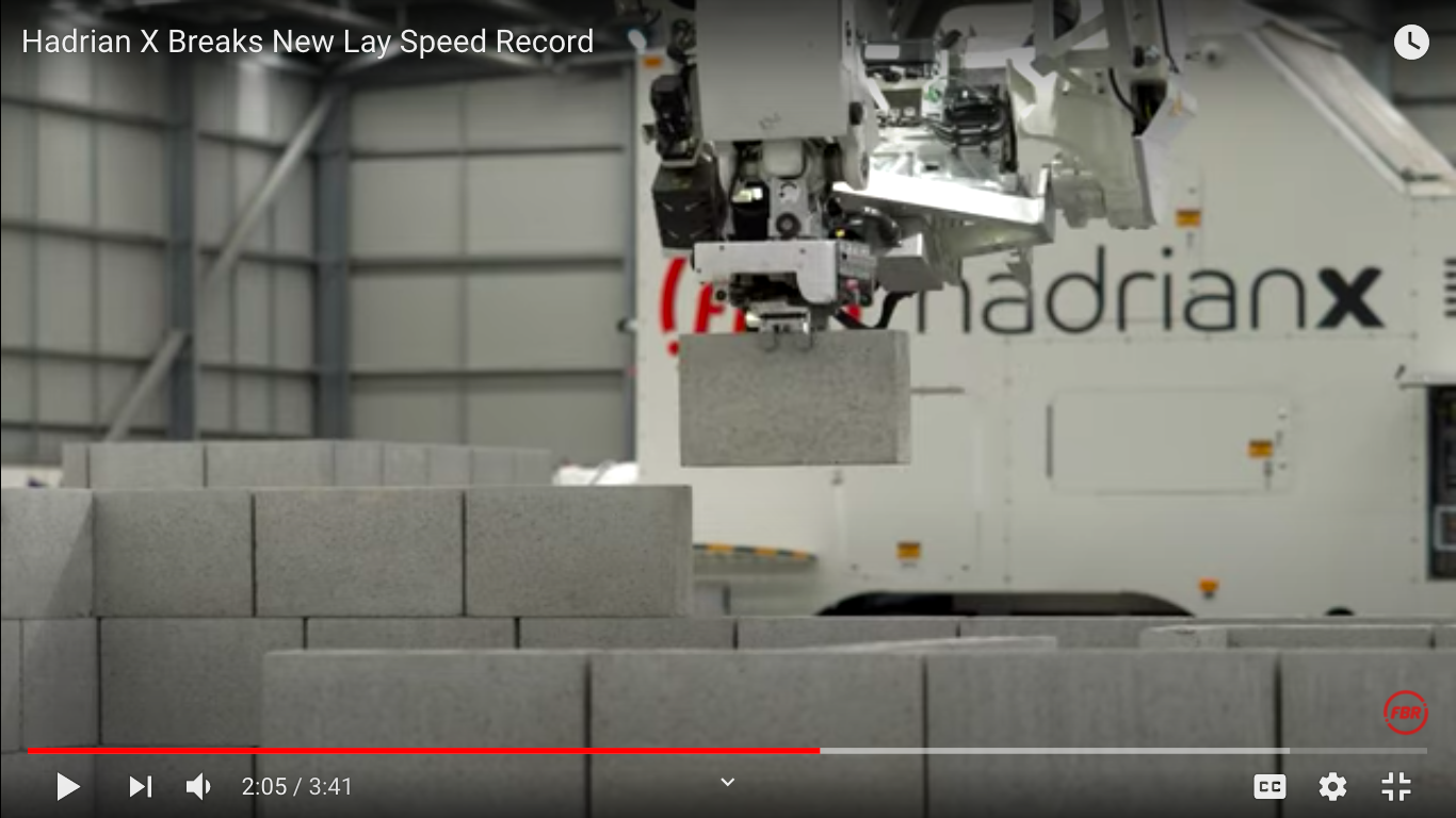 VIDEO: Robot bricklayer sets new speed record | Industrial Vehicle ...