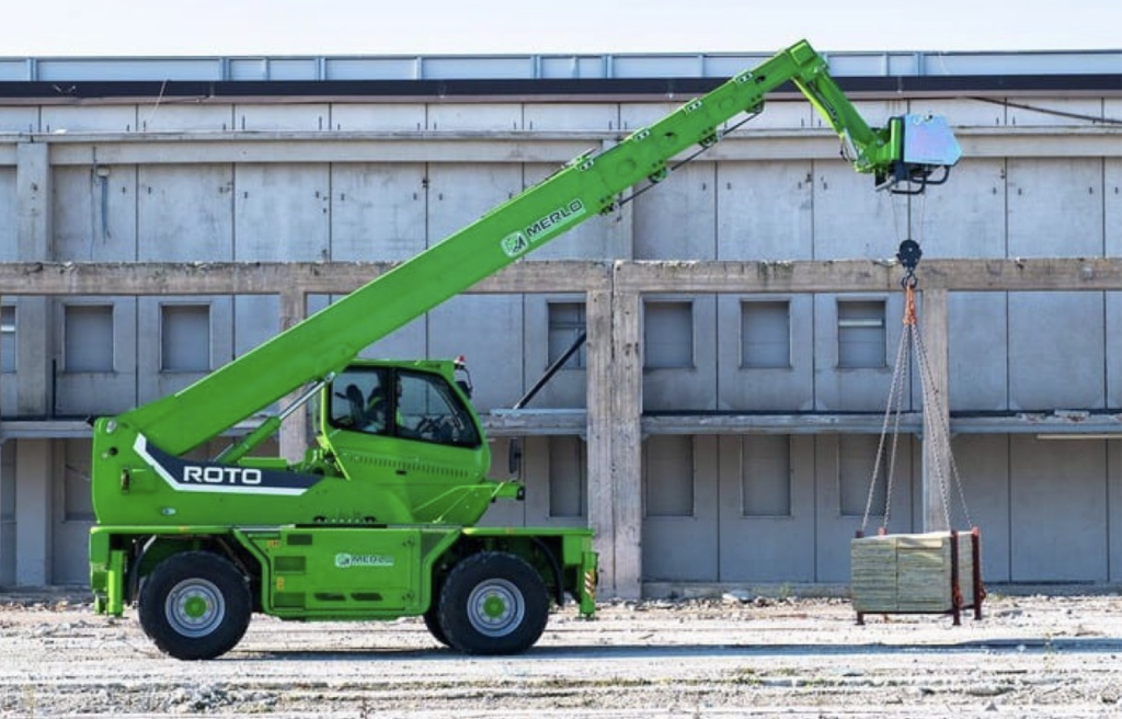 Merlo introduces new rotating turret telehandlers | Industrial Vehicle ...