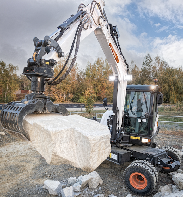Bobcat unveils new six tonne Stage V wheeled excavator | Industrial ...