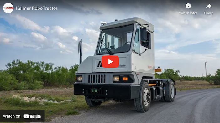 VIDEO: Kalmar tests RoboTractor | Industrial Vehicle Technology ...