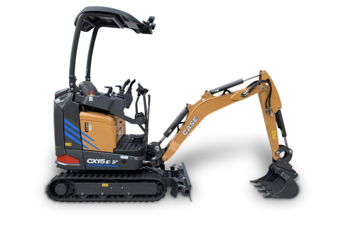 Case offers first glimpse of new electric excavator | Industrial ...