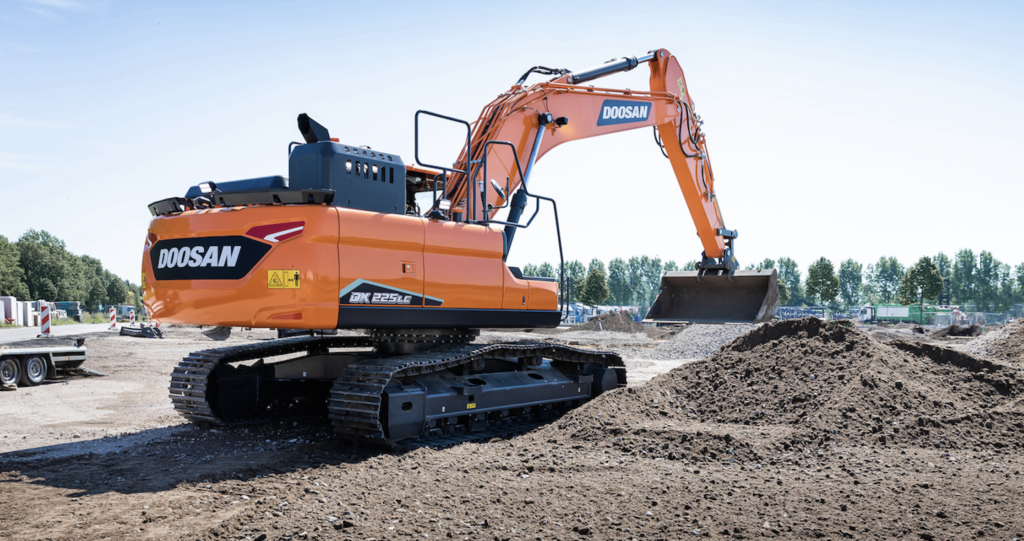 Doosan unveils first 'smart' crawler excavator | Industrial Vehicle ...