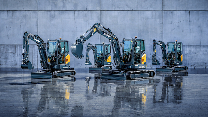 BAUMA: Hyundai launches new compact excavator range | Industrial ...