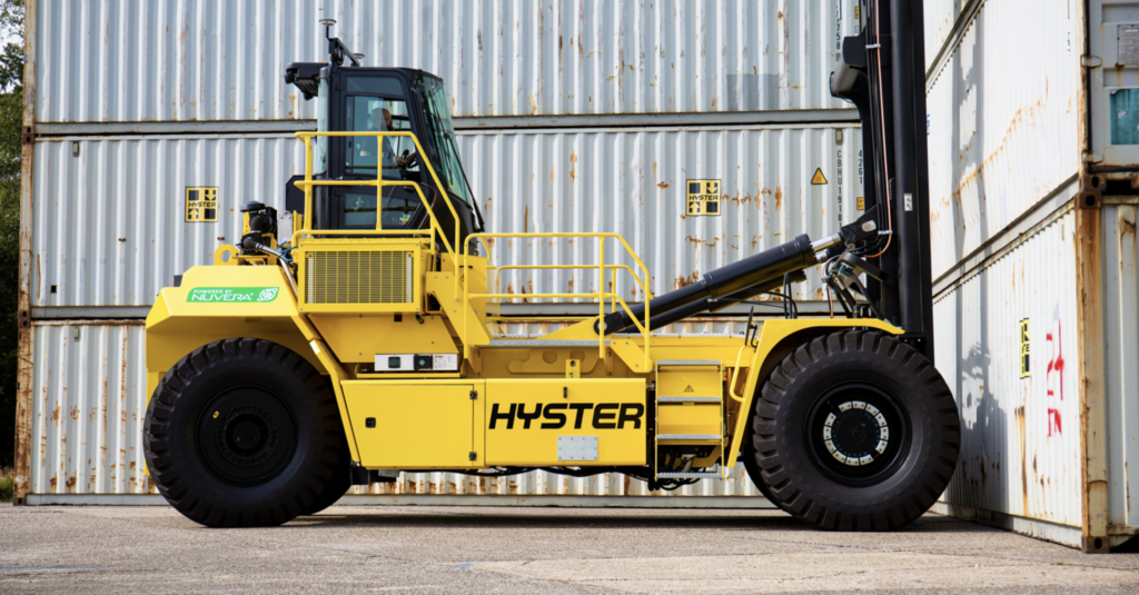 Hyster begins first real-world pilot of hydrogen fuel cell container ...