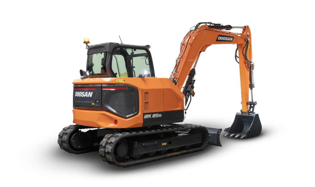 Doosan launches new eight tonne mini-excavator | Industrial Vehicle ...