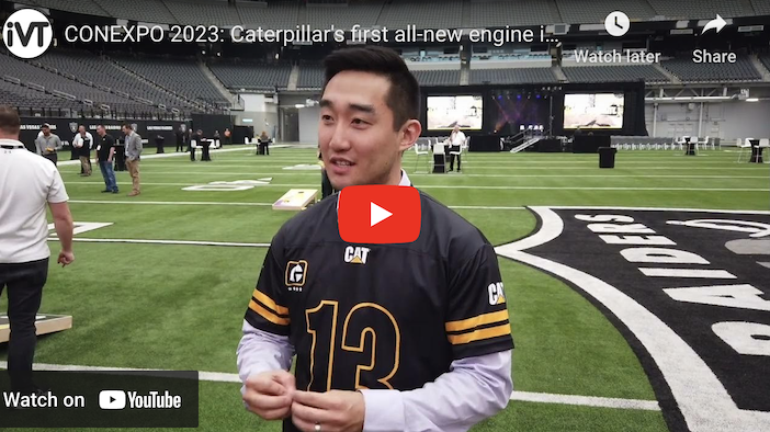 CONEXPO VIDEO: Caterpillar's first all-new engine in over 20 years ...